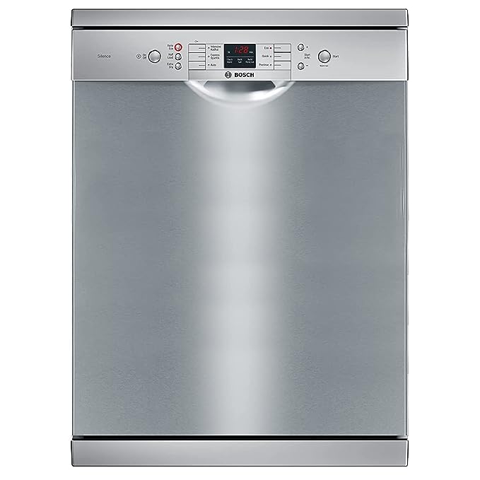 Bosch 13 Place Settings Dishwasher (SMS66GI01I, Silver Inox) - Mahavir ...