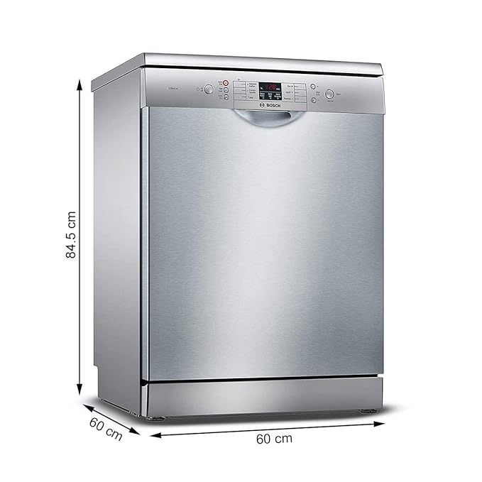 Bosch 13 Place Settings Dishwasher (SMS66GI01I, Silver Inox) - Mahavir ...